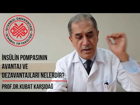 Prof.Dr.Kubilay Karşıdağ - İnsülin pompasının avantaj ve dezavantajları