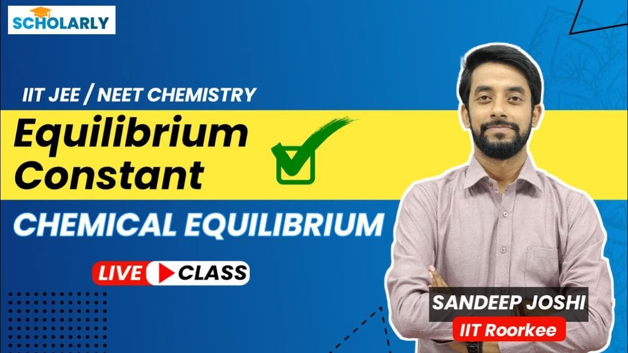 Equilibrium Constant | Chemical Equilibrium | JEE/NEET Chemistry - YouTube