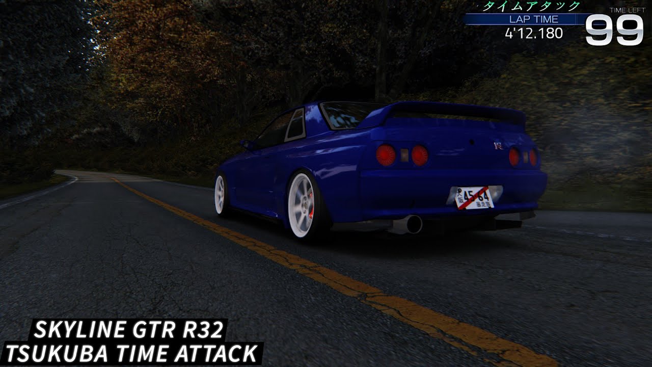 Nissan Skyline GT-R R32 Time Attack | Tsukuba Fruits Line - Assetto ...