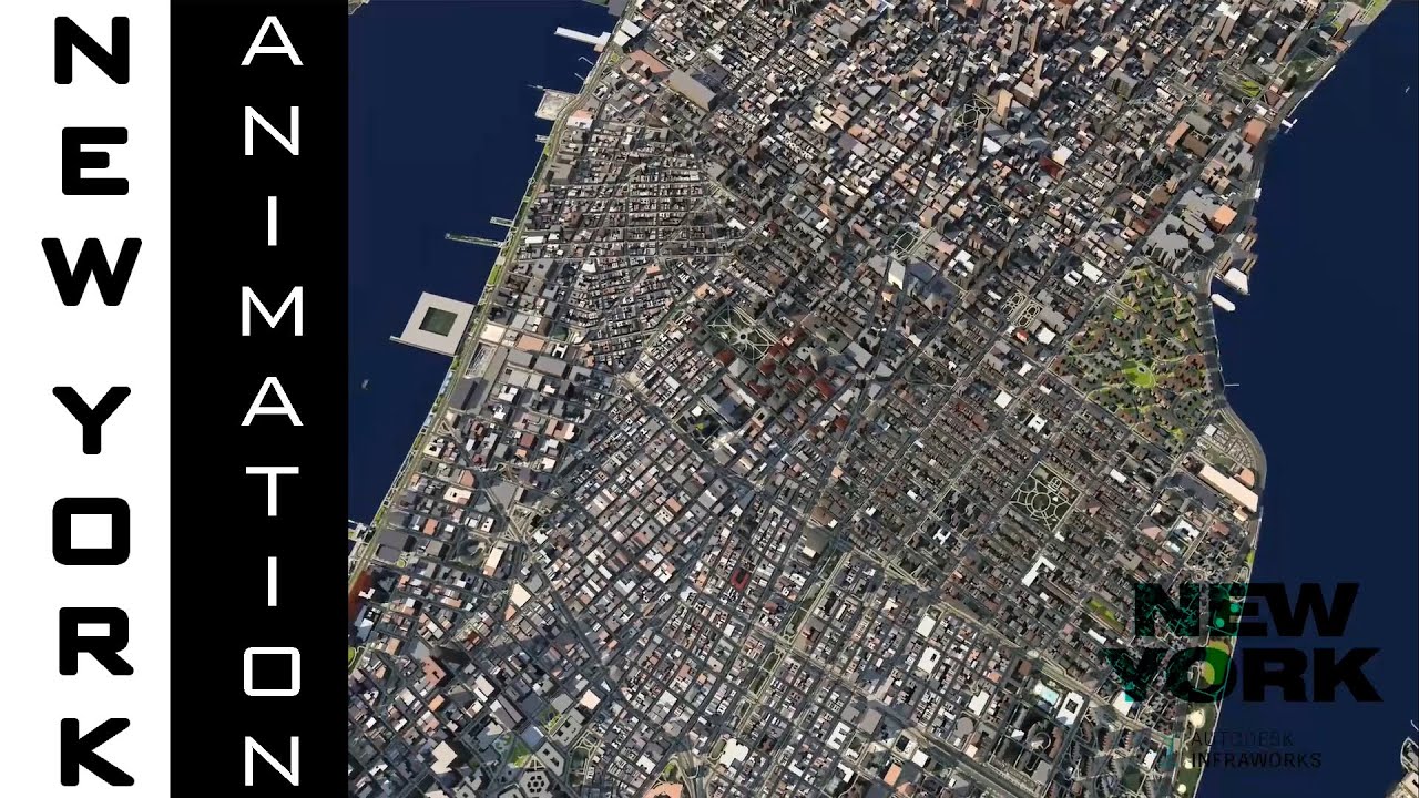 AUTODESK INFRAWORKS NEW YORK CITY - YouTube