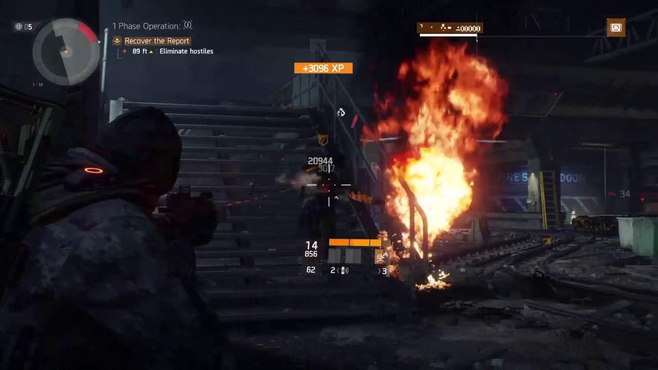 The Division pre 1.5 world tier 5 underground misc missions - YouTube