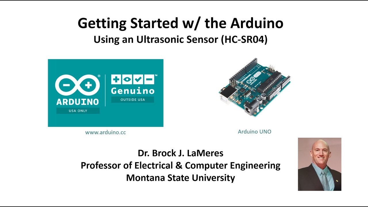 Intro to Arduino - Ultrasonic Sensors (Fall 2024) - YouTube