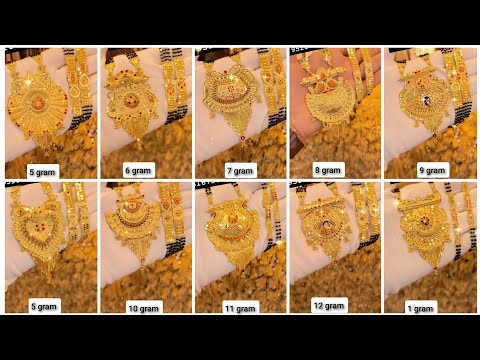 Latest gold mangalsutra designs with weight and price 2025 || New bridal gold jewellery collection.