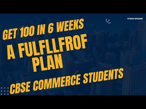 Road Map || CBSE BOARD EXAM || Class 12th commerce students || Time ...