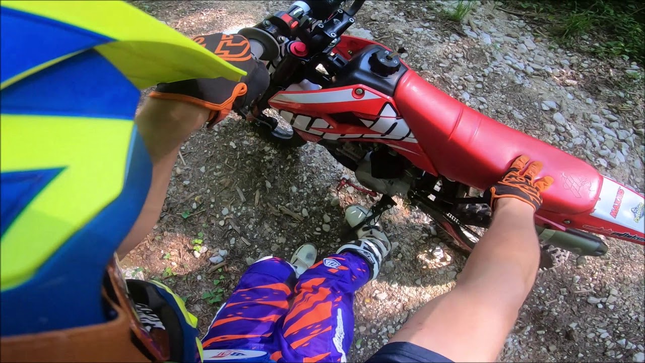 welsh pit bike - wpb 170 detroit - enduro - YouTube