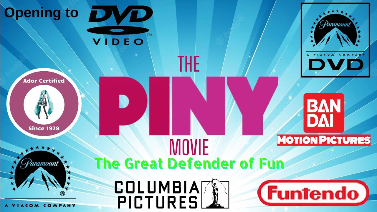 Opening to The PINY Movie: The Great Defender of Fun Widescreen Edition ...