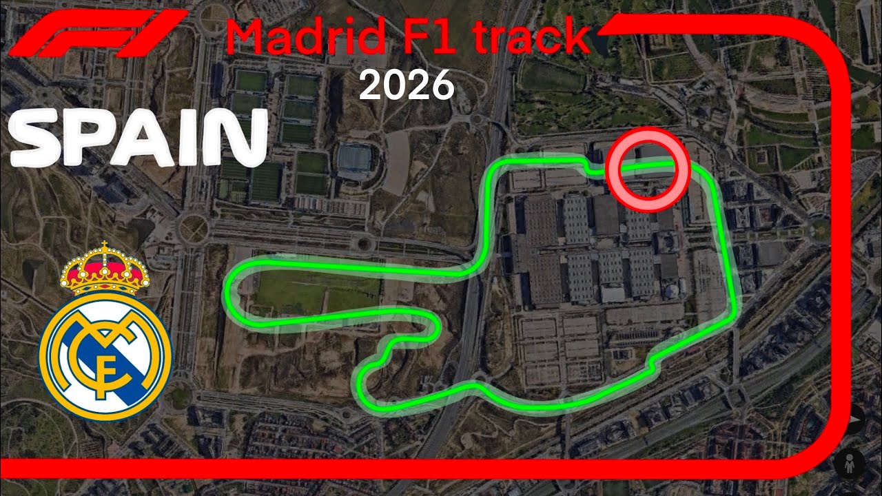 MADRID FORMULA 1 Track 2026 🇪🇸 - YouTube