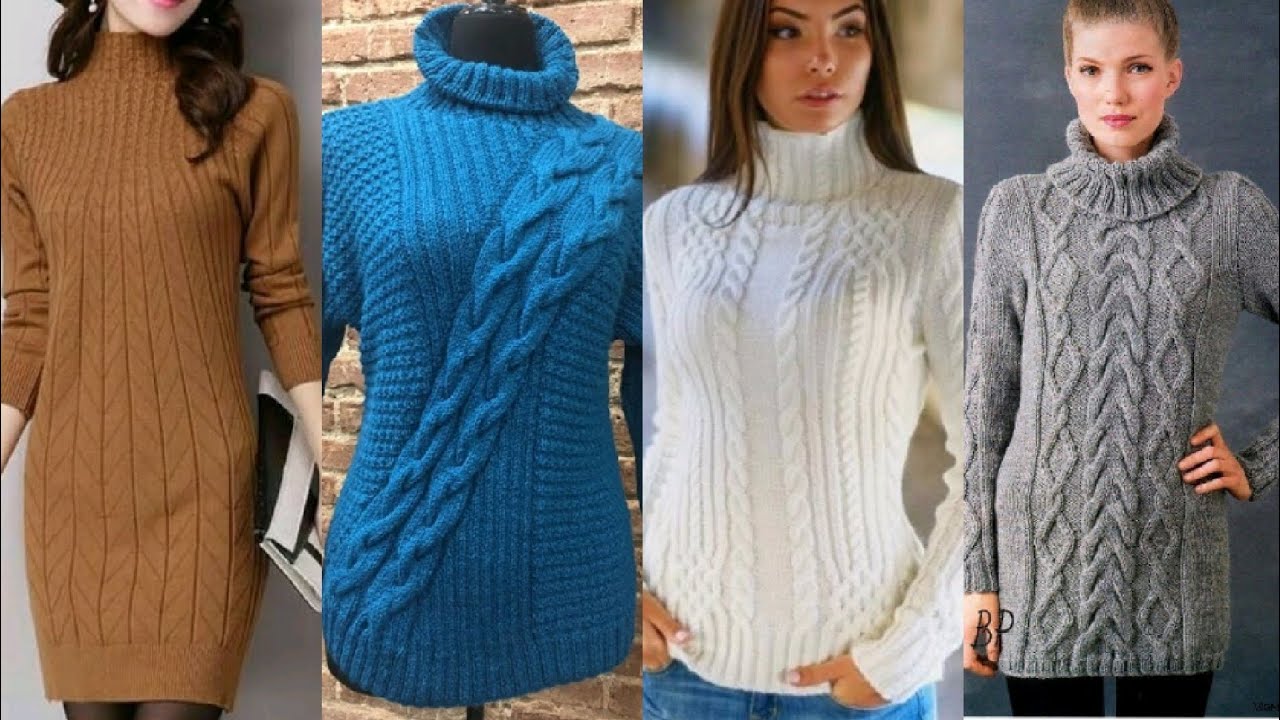 Amazing girls crochet jumper heinek short neck handmade switer designs ...