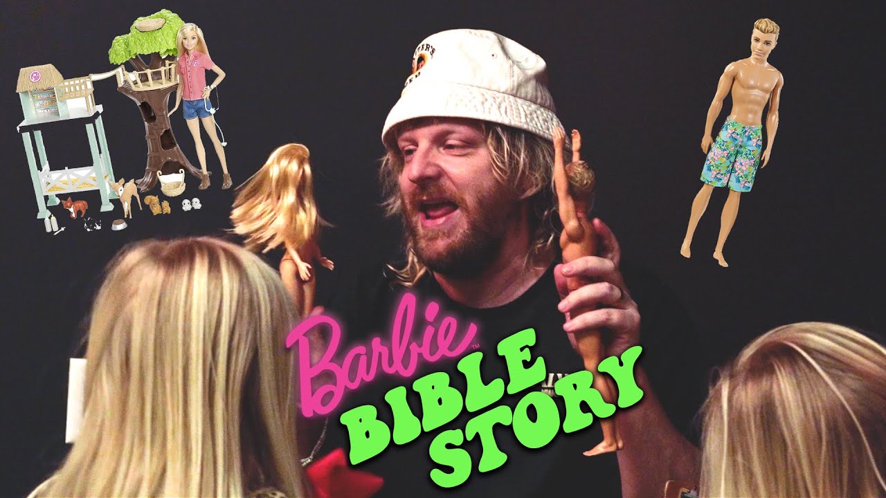 Barbie Bible Story with Uncle Nate | Genesis 1-3 - YouTube