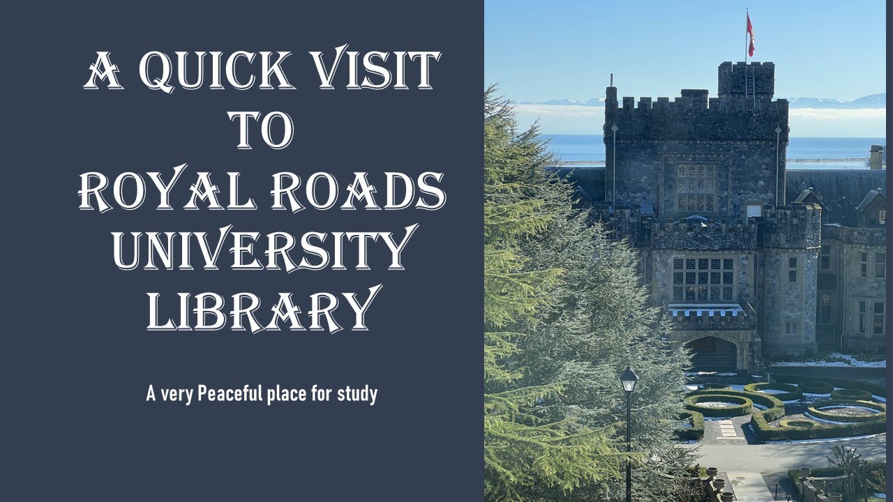 RRU Library | Victoria BC | Beautiful place for study | Bangla Vlog (HD ...