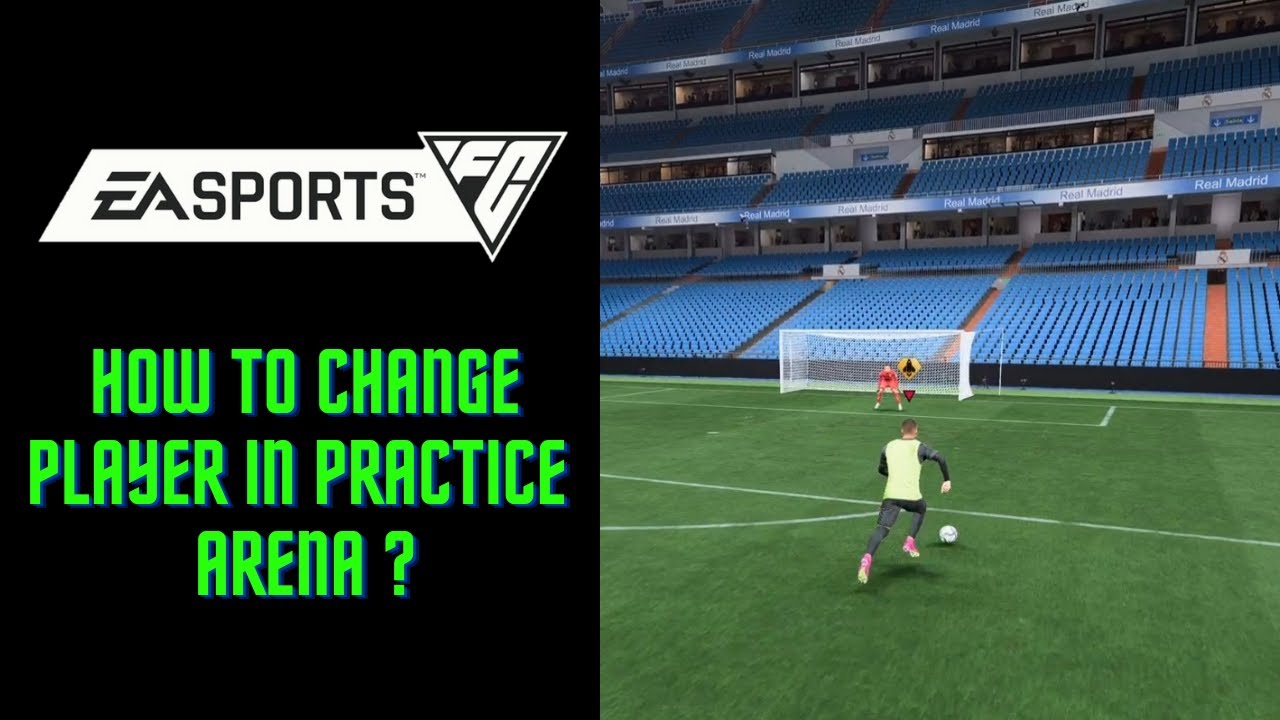 How to change player in practice arena in EAFC24? #fifa24 #eafc24 # ...