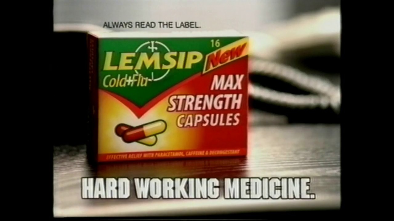 Lemsip TV Commercial 2 of 2 1998 - YouTube