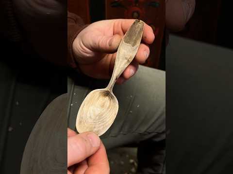 Yes it is soaked 😂👍 #asmr #spooncarving #spoon #woodworking #handmade