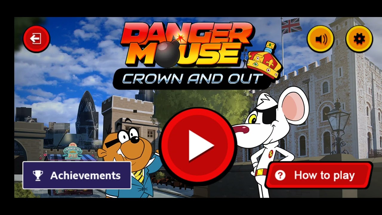 danger mouse crown and out music danger mouse theme instrumental - YouTube
