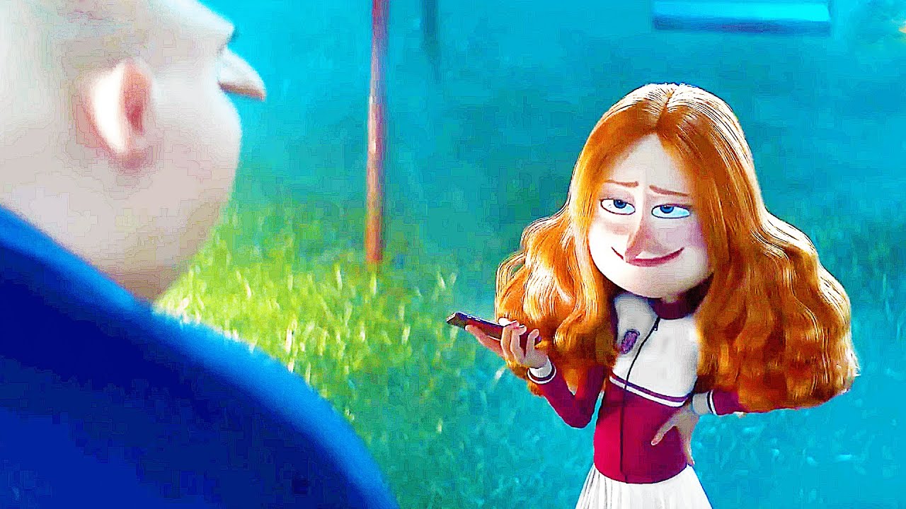 DESPICABLE ME 4 "Poppy Making Fun Of Boomer Gru Scene" Trailer (NEW ...