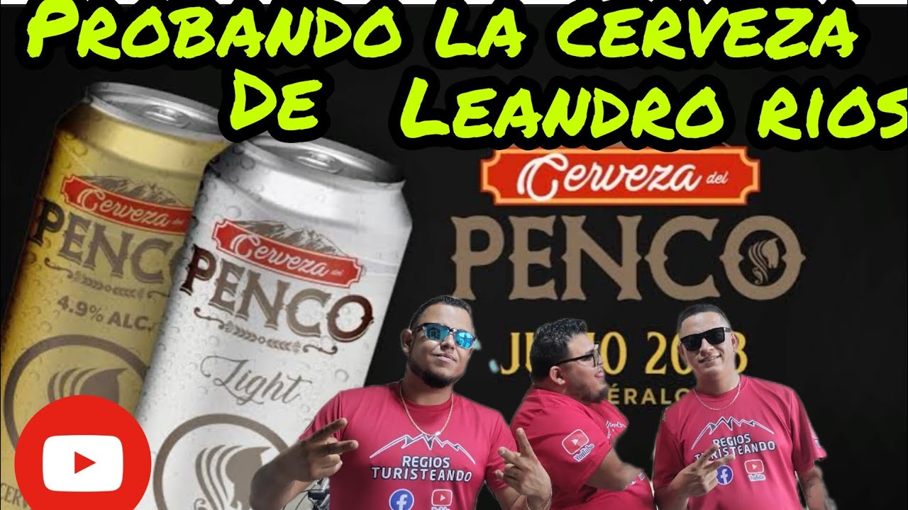Comprando la CERVEZA del PENCO LEANDRO RÍOS y PROBÁNDOLA - YouTube