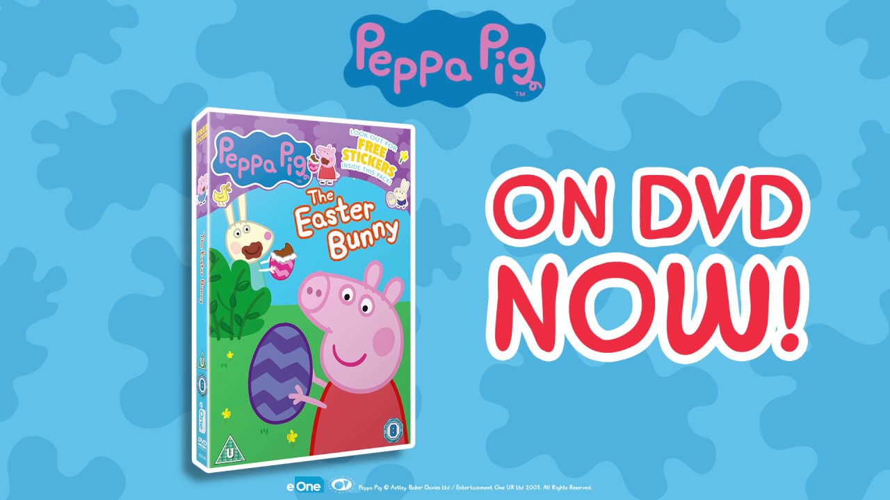 Peppa Pig Easter Bunny DVD Available Now - Egg Hunt - YouTube