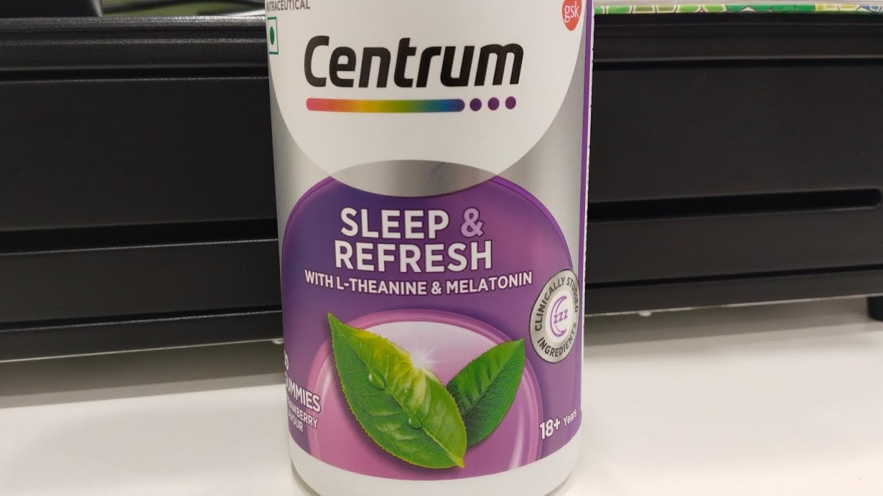 centrum sleep and refresh gummies - YouTube