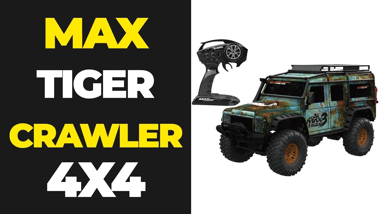 MAX TIGER - Coche Rc Crawler 4x4 Escala 1/10 🚙 [ RC Tecnic - Coches RC ...