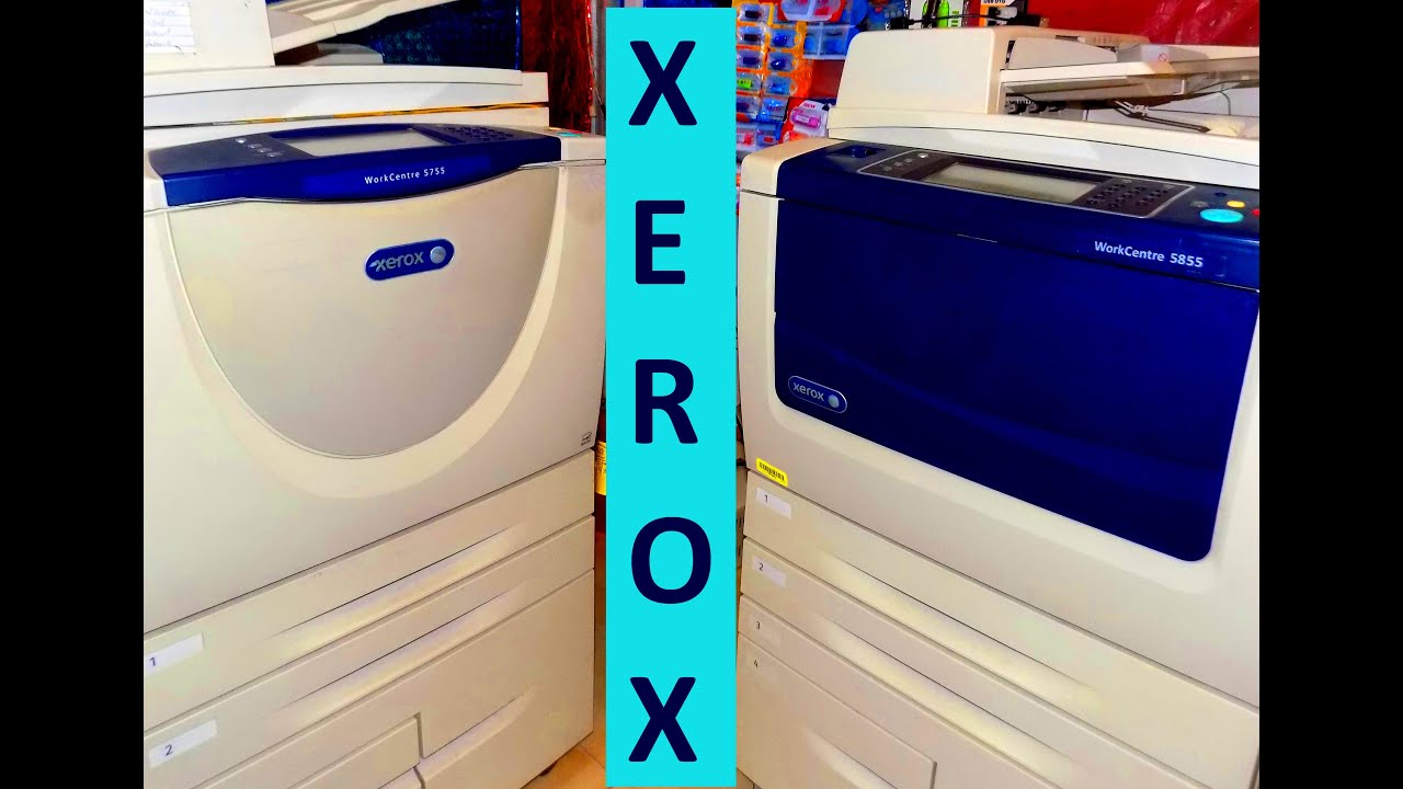 how to change display panel xerox 5755 /5855 photocopier machine xerox ...
