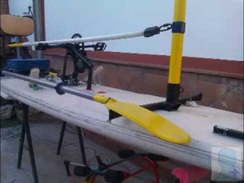 HACER KAYAK VELERO CANOA TRIMARÁN CON TABLA DE WINDSURF Brico Búho ...