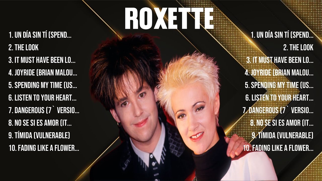 Roxette Mix Top Hits Full Album ️ Full Album ️ Best 10 Hits Playlist ...