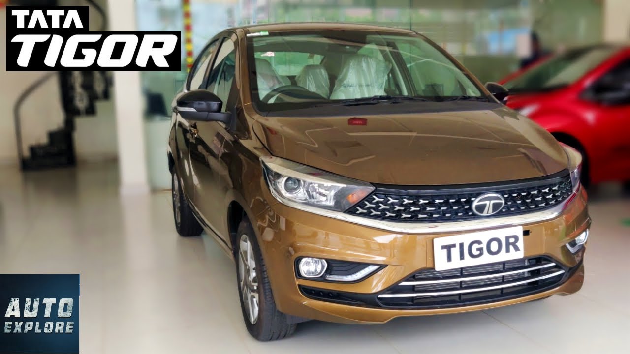 Tata Tigor XZ Plus 2024 | Meteor Bronze Color | Auto Explore - YouTube