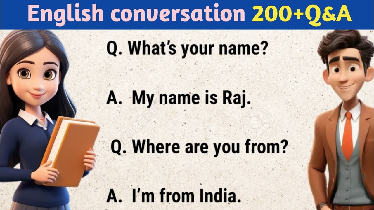 Learn English through conversation|| Basic English conversation|| How ...