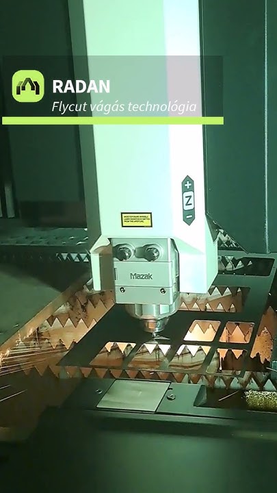 Flycut/Flashcut lézervágás technológia | RADAN #CAM #HEXAGON #MAZAK # ...