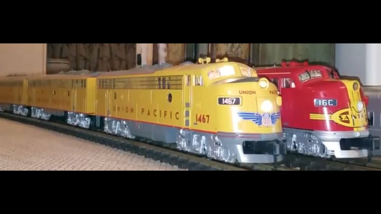 G Scale RailKing One Gauge UP F7 ABBA 1:32 - YouTube