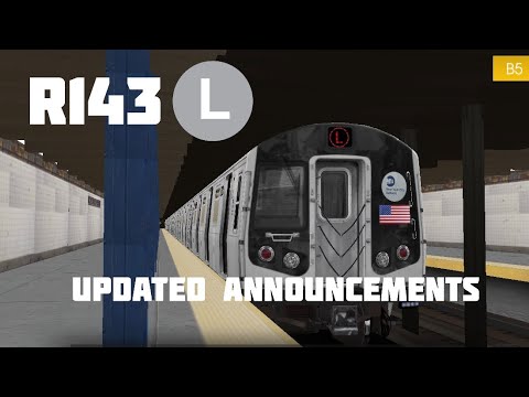 R143 L Train With Updated announcements Release - YouTube