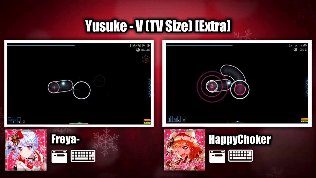 Osu! Collab | Yosuke - V (Tv Size) [Extra] | DOUBLE SS | Collab with ...