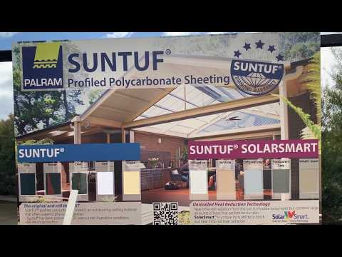 SUNTUF DIY Roofing Panels, Polycarbonate Patio & Pegula Covers | Palram ...