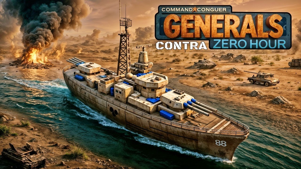 Command & Conquer: Generals Zero Hour – Contra X | Naval Combat ...