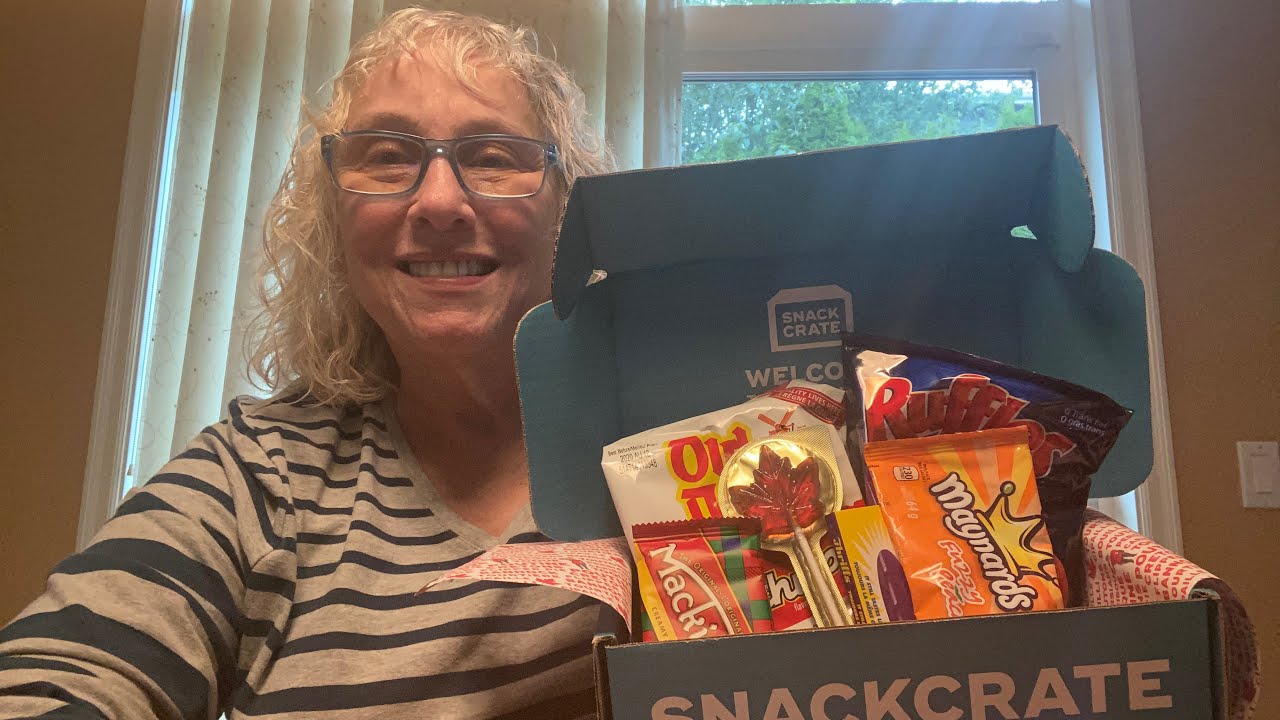Snack Crate Unboxing July 2020 from Canada - YouTube