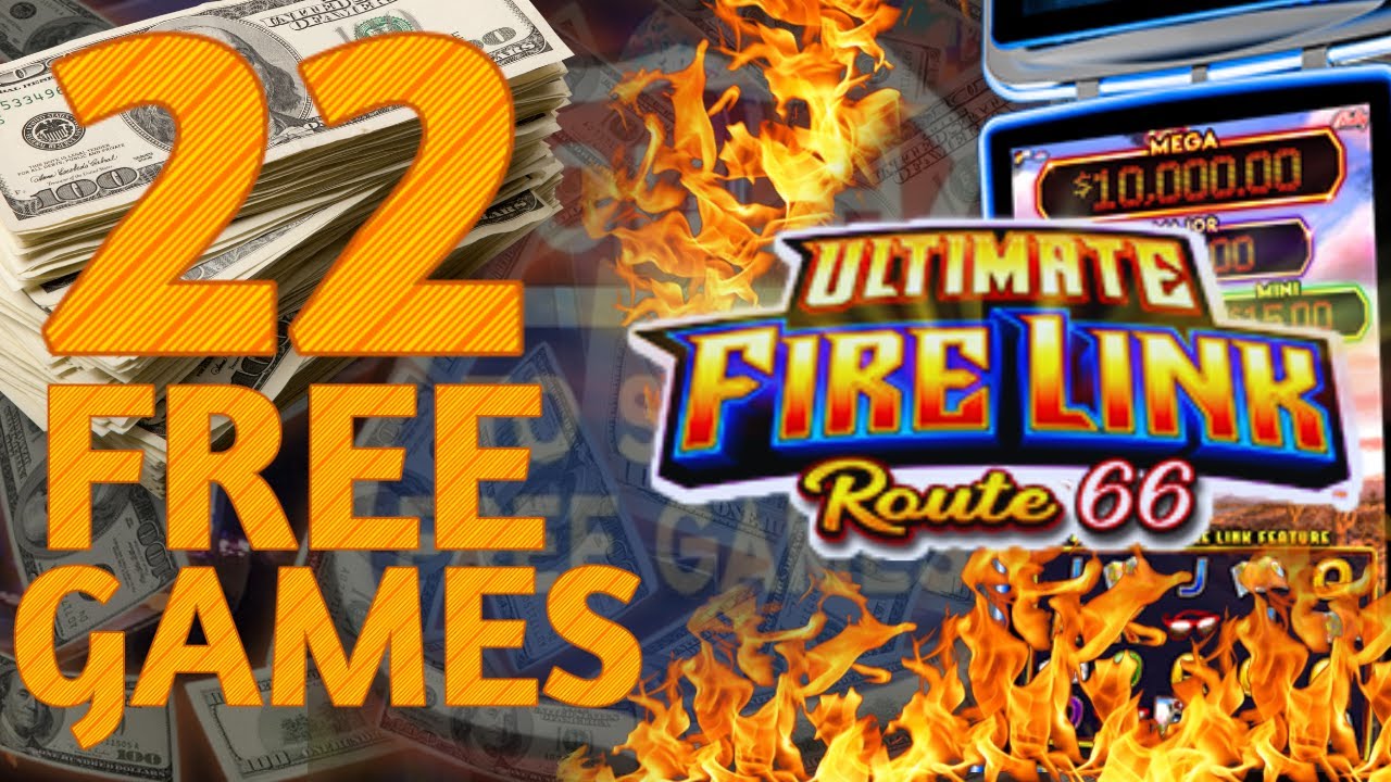 ⭐ 22 FREE GAMES + HANDPAY 🔥 HIGH LIMIT Ultimate Fire Link Route 66 Slot ...
