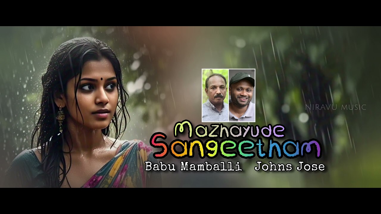 മഴയുടെ സംഗീതം | malyalam song l kavitha | Babu Mamballi | Johns Jose ...