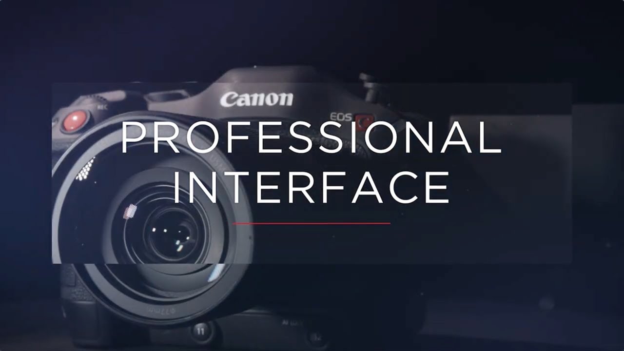 Canon EOS C70 Professional Interface - YouTube