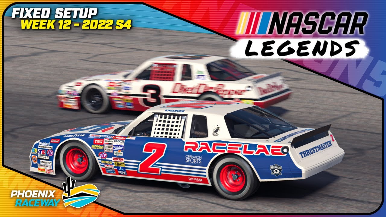 1987 NASCAR Legends - Phoenix Raceway 2008 - iRacing - YouTube