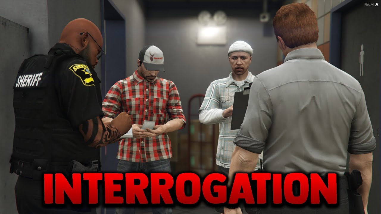 CONSTRUCTION WORKER KILLS #3 - INTERROGATION | GTA 5 ROLEPLAY - YouTube