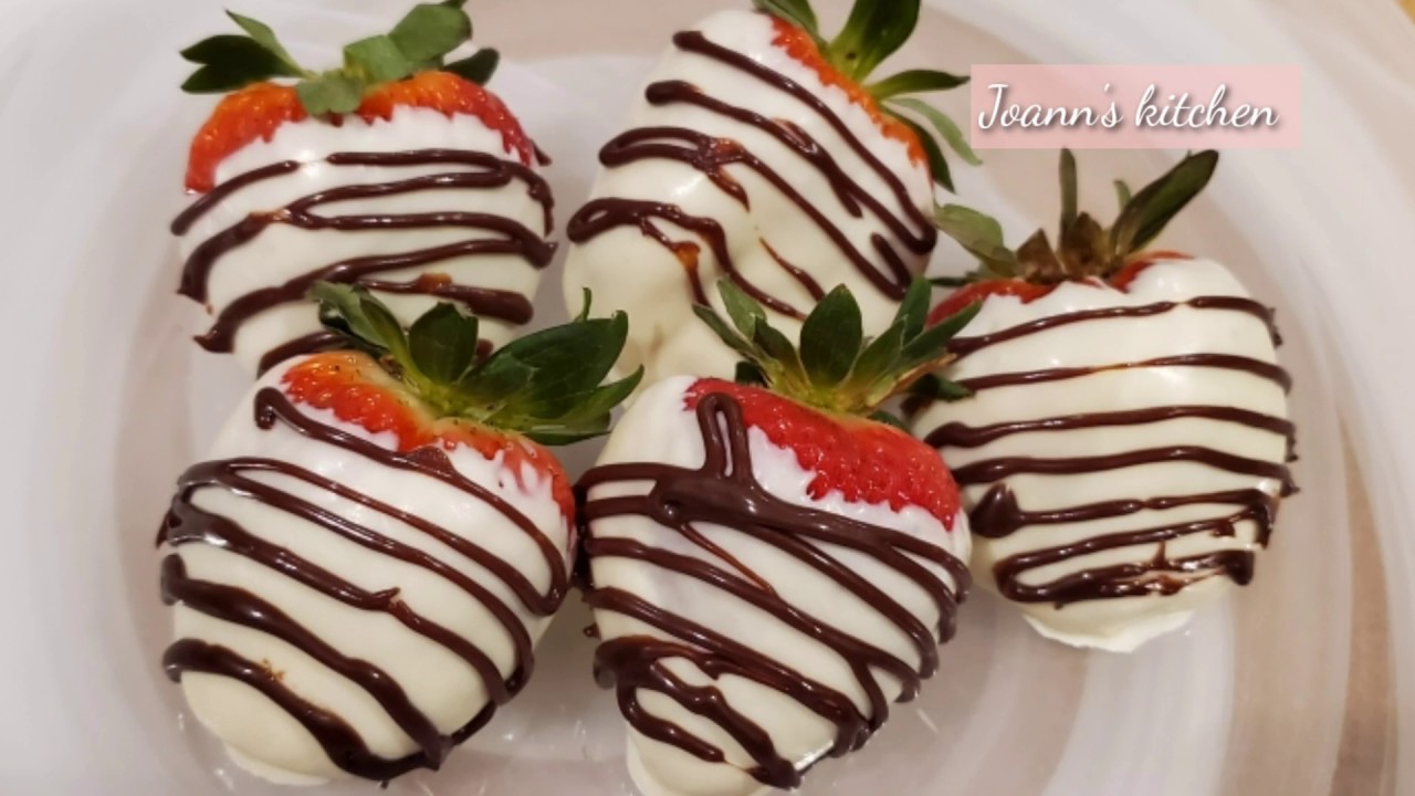 DASH CHOCOLATE DIPPED STRAWBERRYYY - YouTube