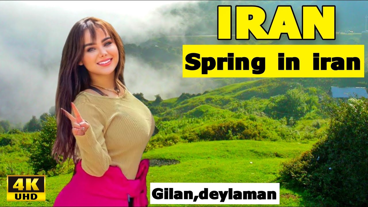 IRAN TOURISM - 4k walking Gilan Province - interesting places in the ...