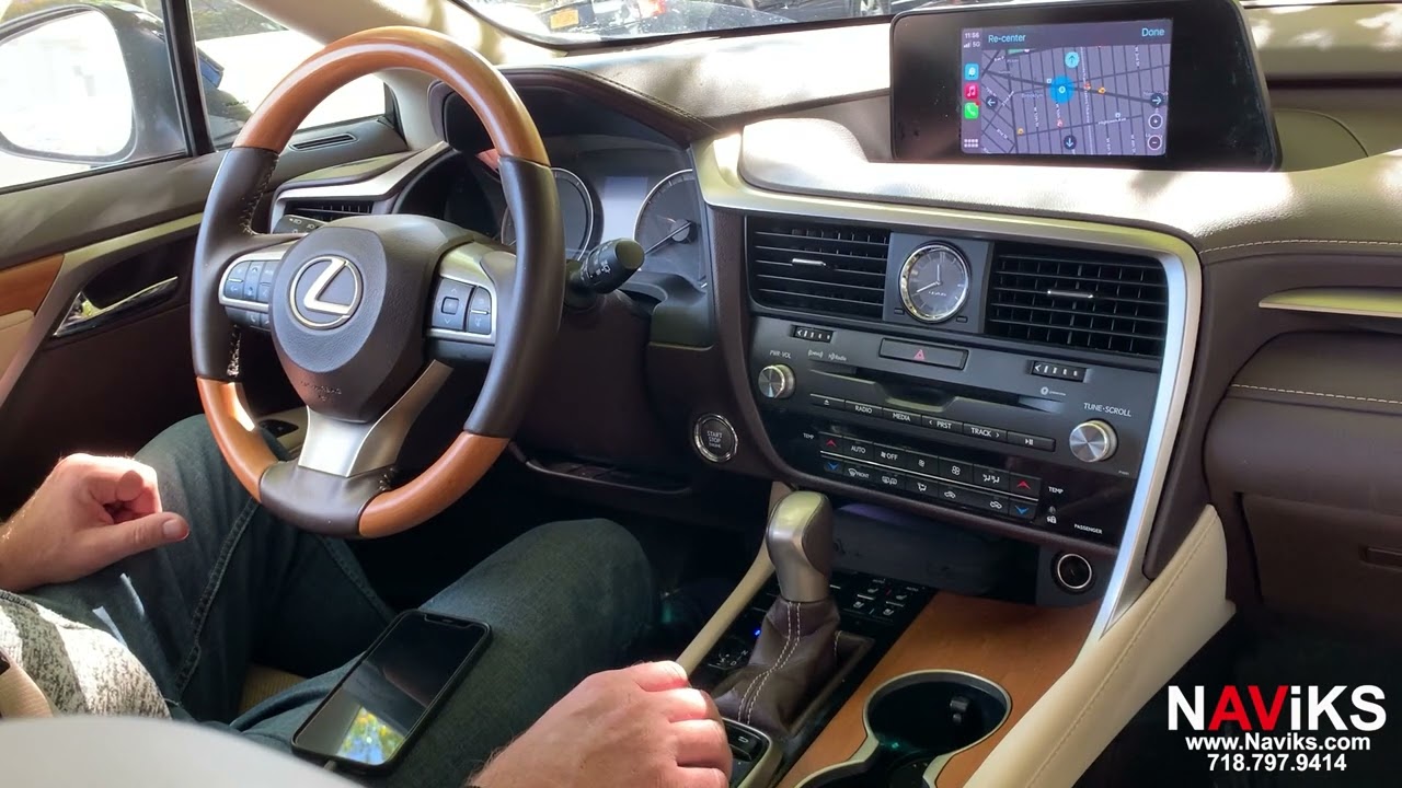 2016 - 2019 Lexus RX 350 8" Screen Apple CarPlay + Android Auto Wired ...