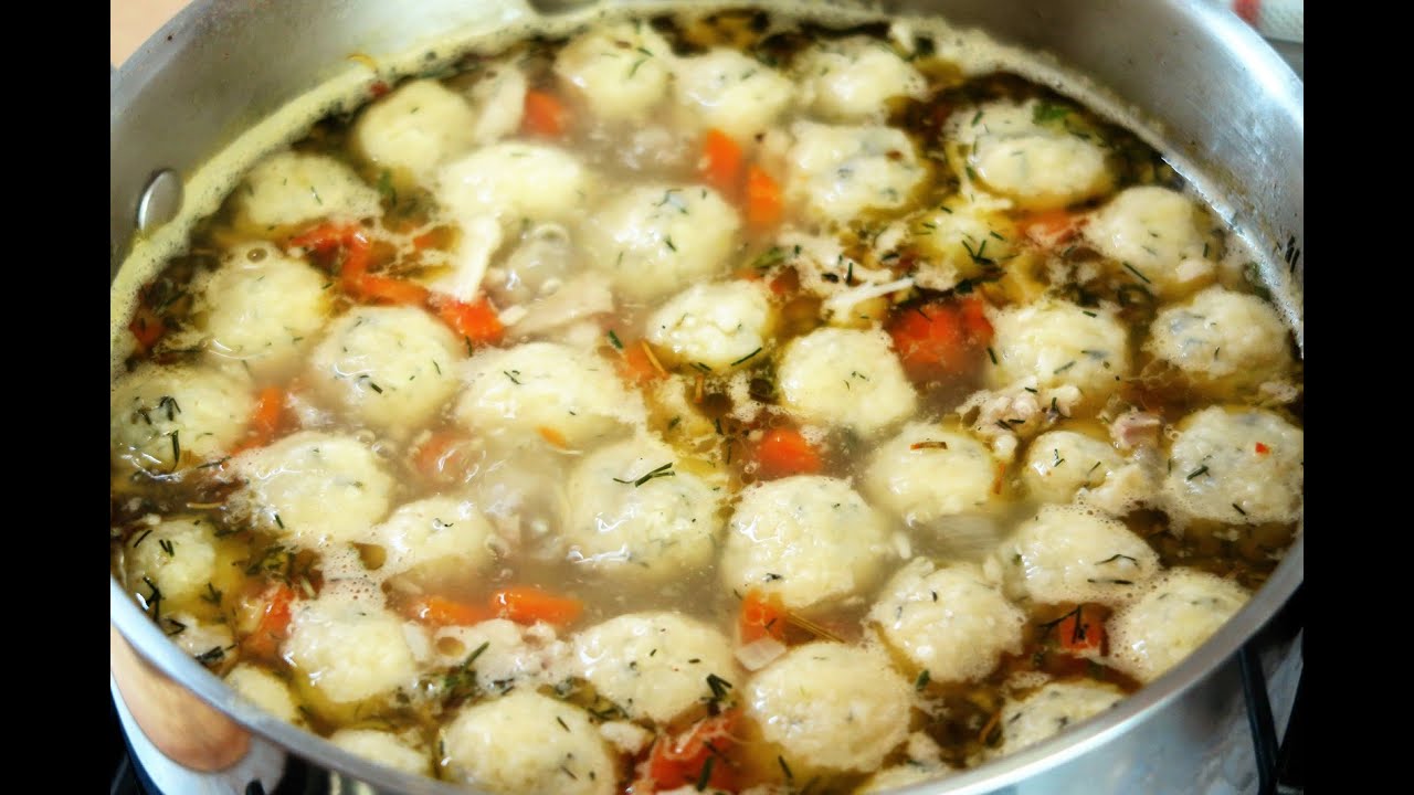 Sriuba sūrio rutuliukai - YouTube