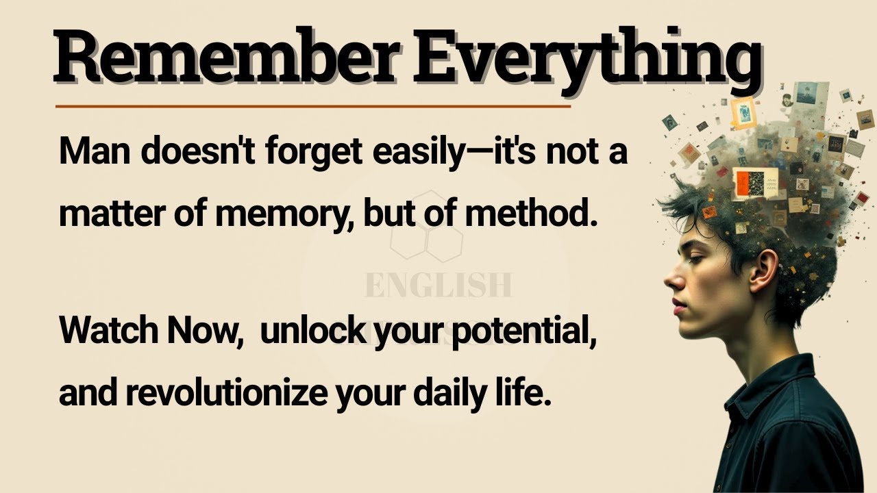 How to Remember Everything 🧠 || Unlock Your Super Memory & Learn Faster ...