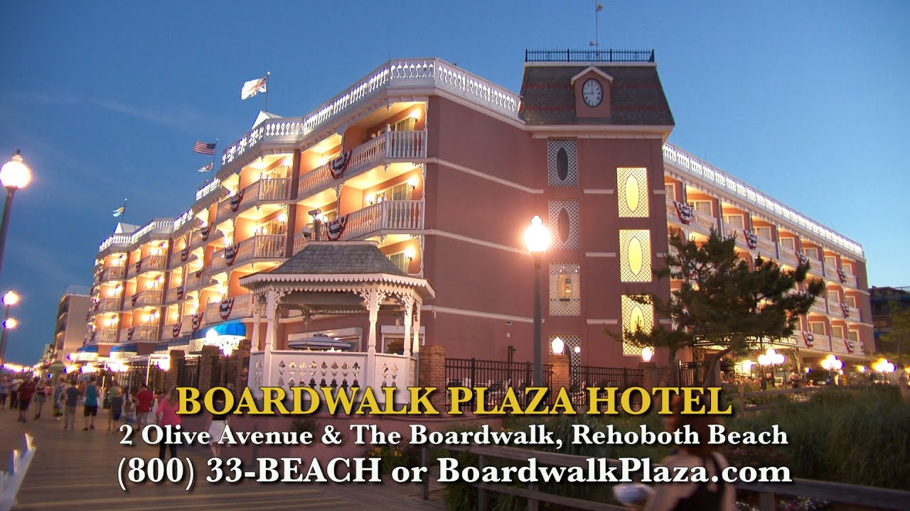 Boardwalk Plaza Hotel Rehoboth Beach - YouTube