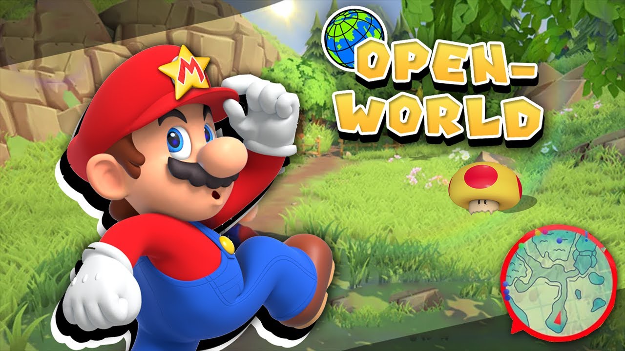 What would a Mario 3D OPEN WORLD look like? - YouTube
