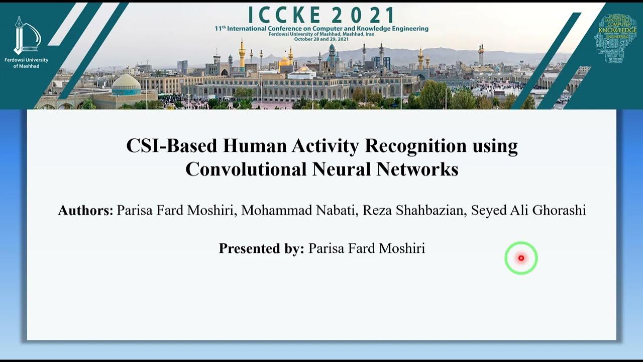 Iccke 2021 Csi Based Human Activity Recognition Using Convolutional