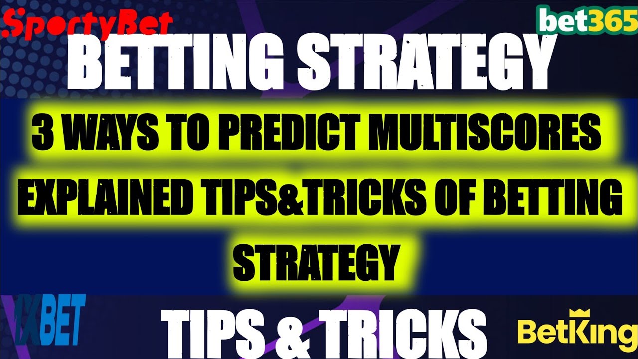 #sportybet How to predict Multiscore | tips&tricks on betting Strategy ...