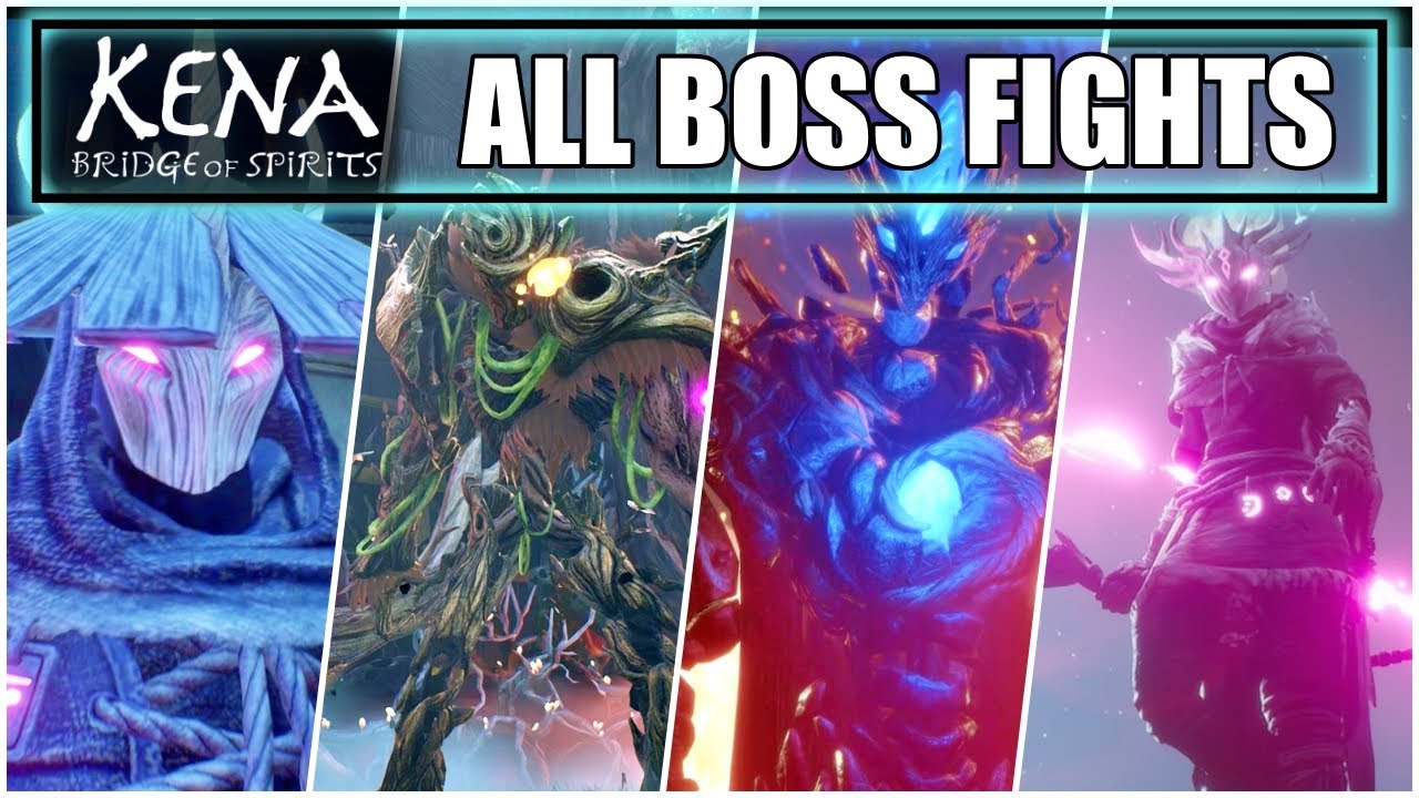 Kena Bridge of Spirits - All Boss Fights - YouTube